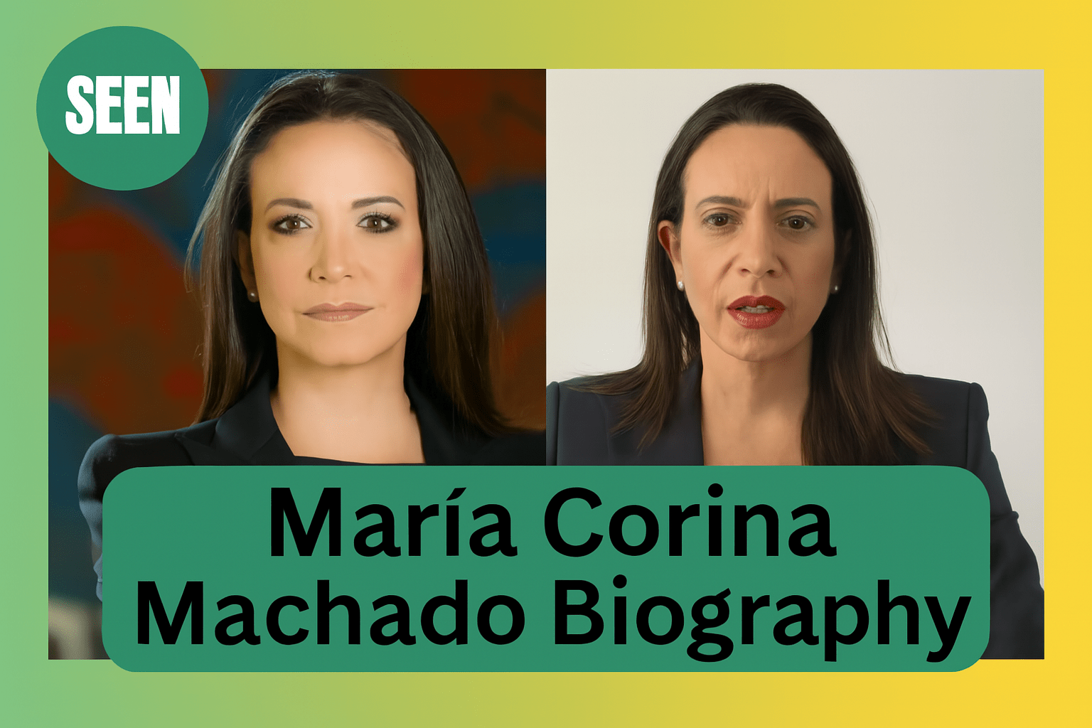 María Machado Biography: Networth, Age, Husband, Education, Political ...